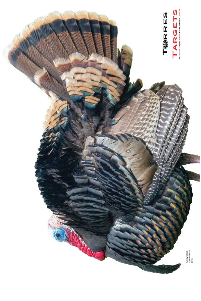 Turkey Paper Shooting Target