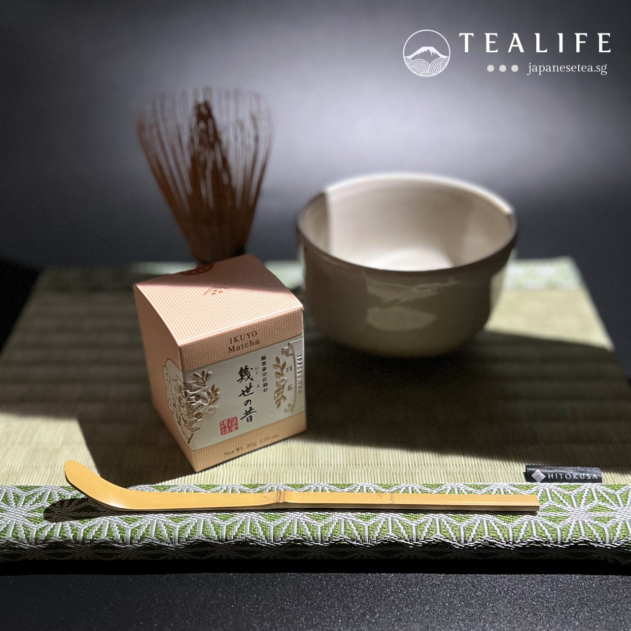 Tealife | Buy Ikuyo-no-mukashi Matcha 30g by Ippodo