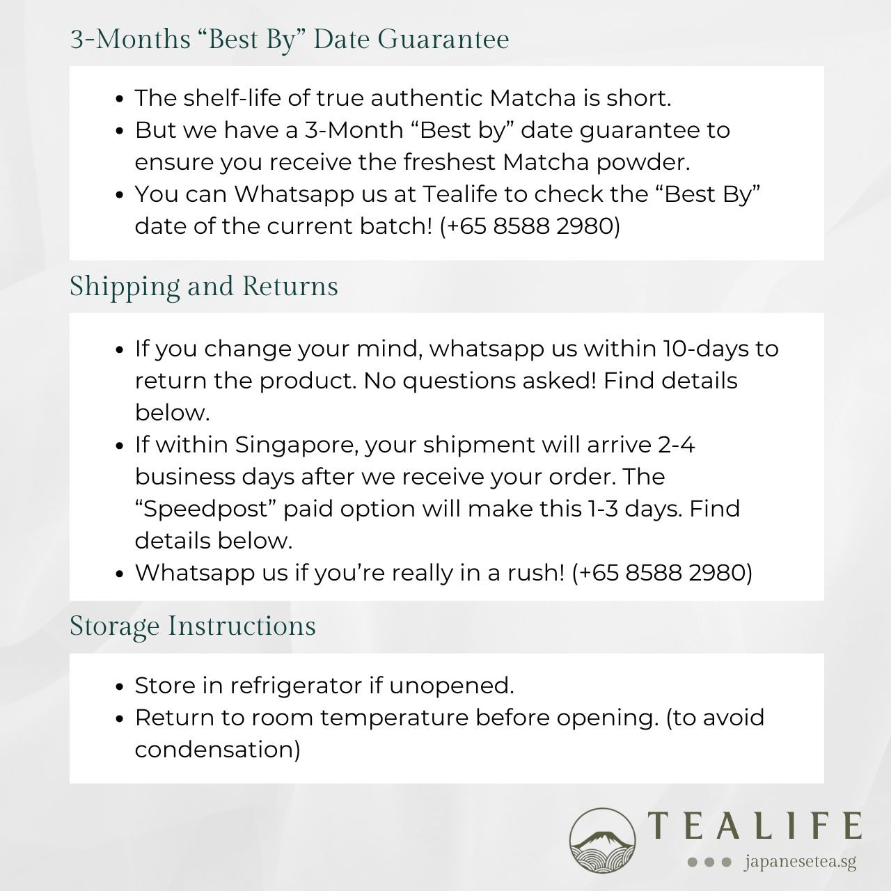 Tealife | Samidori 30g by Yamamasa Koyamaen