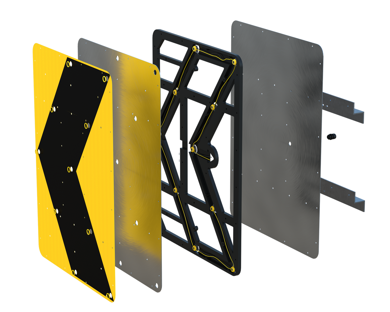 Ruggedized BlinkerSign® - TAPCO - Traffic and Parking Control Co., LLC