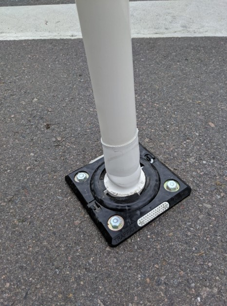 Surface Mount Quarter Turn Base - TAPCO - Traffic and Parking Control ...