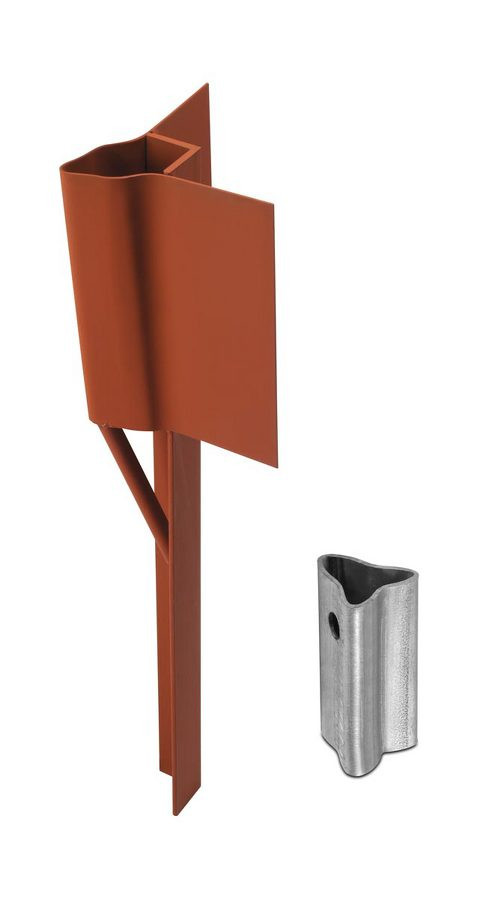 V-Loc® Post Anchor for Round 3" Posts - Breakaway Post Anchors | TAPCO
