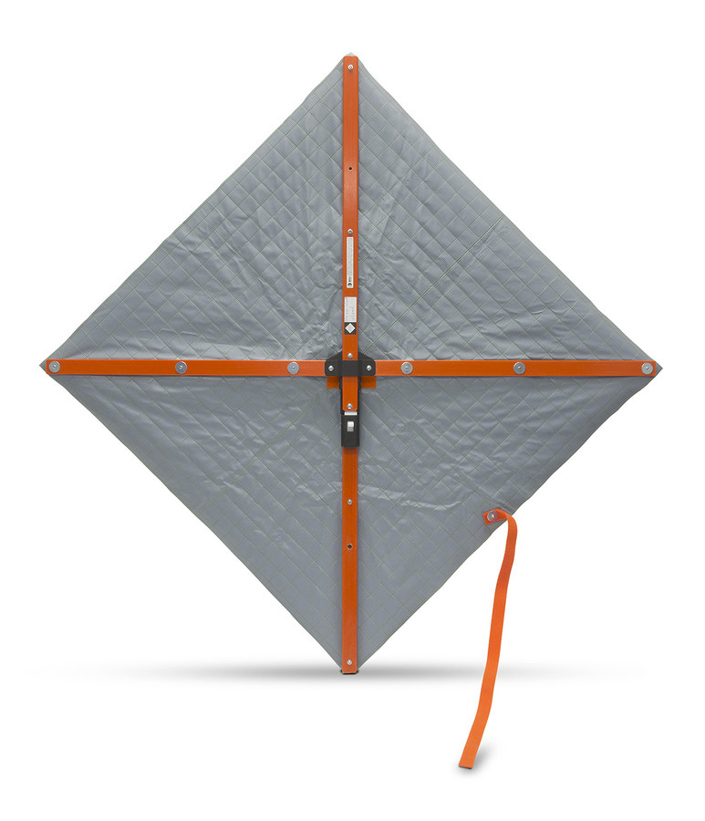 Roll-up Signface EMERGENCY SCENE Sign with directional arrow patch ...