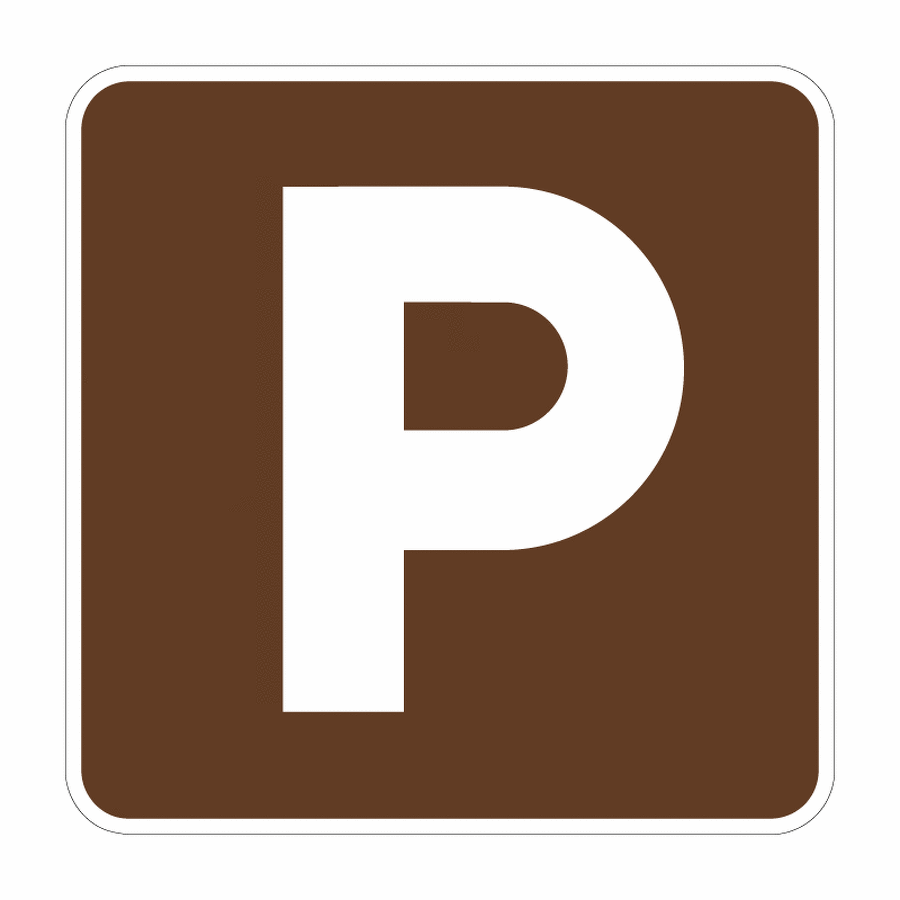 Parking (Symbol) Sign RS-034 - NPS (National Park Service) Signs | TAPCO