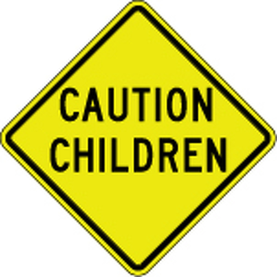 CAUTION CHILDREN Sign C1-2 - Warning Signs (W) | TAPCO