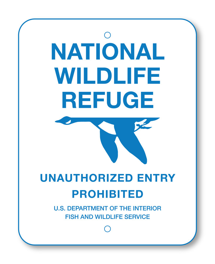 National Wildlife Refuge Boundary Sign (FWS-A-2) - USFWS (US Fish ...