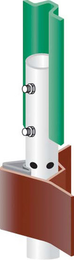 V-Loc Kits for U-Channels - Breakaway Post Anchors | TAPCO