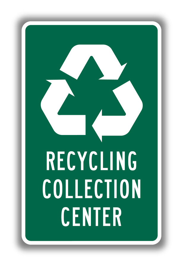 I-11 RECYCLING COLLECTION CENTER Sign - Informational Signs | TAPCO