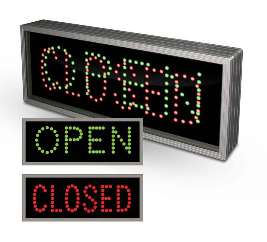 TCL Outdoor Blank-out LED Direct-view Parking Entrance/Exit Signs - LED ...