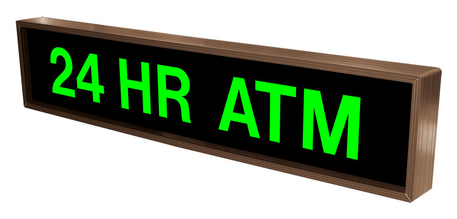 PHX Outdoor Blank-out LED Backlit Banking Signs - LED & Blank-out Signs ...