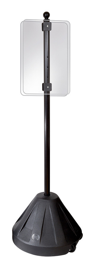 Portable Rolling Sign Base XL - Portable Bases | TAPCO