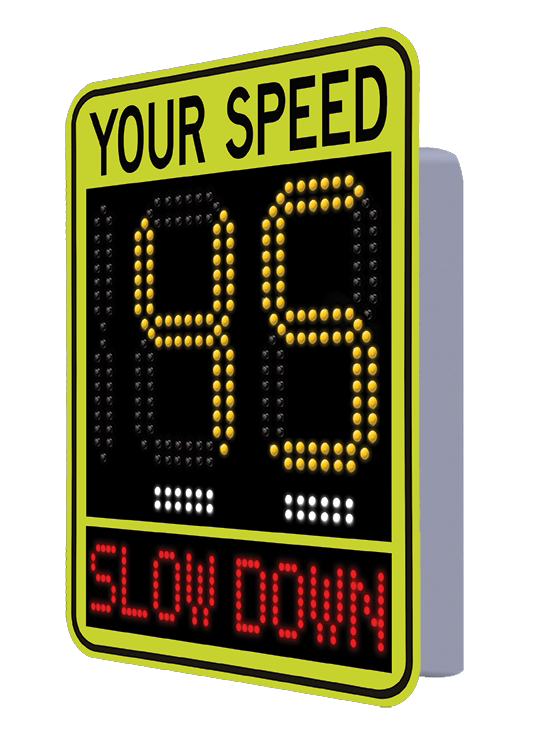 SafePace® Evolution 15SD 'Slow Down' Radar Feedback Sign - Radar ...