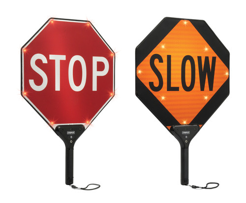 STOP/GO Hand-Held Paddles - Traffic Paddles | TAPCO