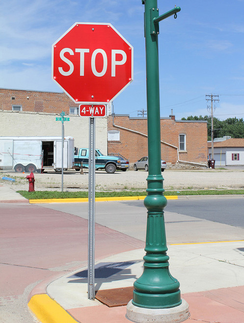 BlinkerStop® Flashing LED STOP Sign R1-1 - Intersection Conflict ...