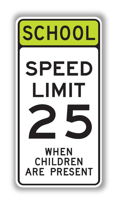 SW24-1 (CA) SCHOOL CROSSWALK WARNING (symbol) Sign - Special Warning ...
