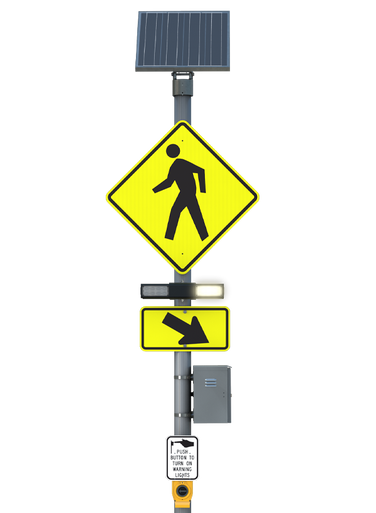 Rectangular Rapid Flashing Beacon - Driver Awareness | TAPCO