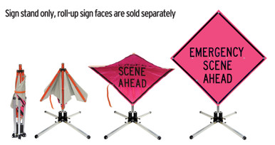 TrafficMaster® Sign Stand - Rigid Sign Stands | TAPCO