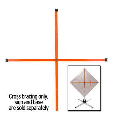 Fiberglass Cross Bracing - Rigid Sign Stand Accessories | TAPCO