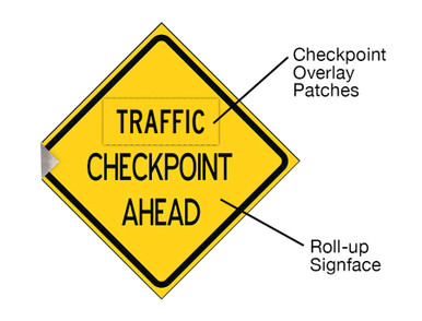 Checkpoint Overlay Traffic Patch - Changeable Roll-up Overlay Patches ...