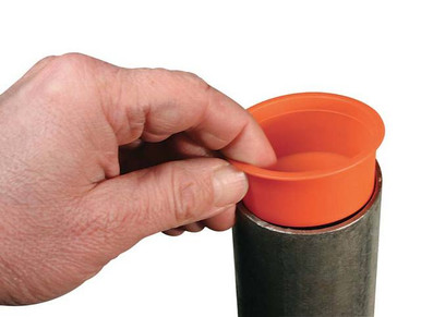 Plastic Flanged Round Pole Insert - Post & Pole Hardware | TAPCO