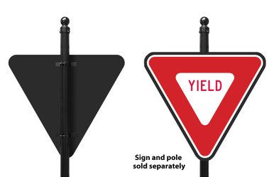 SignBacker™ Yield Sign Panels - Decorative Sign Frames | TAPCO