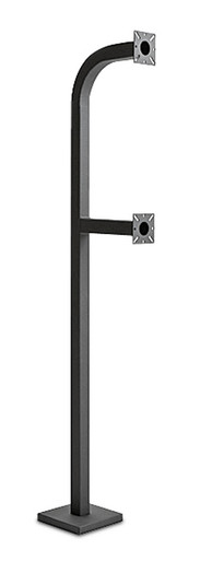 Pad-mount Dual Height Single Post Pedestal Stands - Pedestal Stands | TAPCO