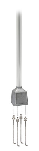 Solar Pole Package for Freeway Lane Closure Gate - Gate Operator Parts ...