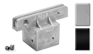 Square Post Top Bracket (5 1/4" wide slot) - Sign Mounting Brackets | TAPCO