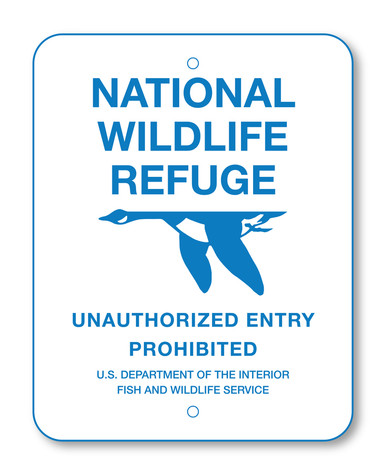 National Wildlife Refuge Boundary Sign (FWS-A-2) - USFWS (US Fish ...