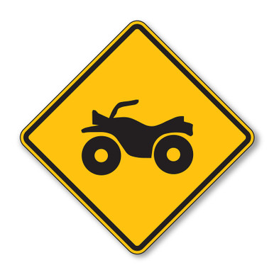 ATV (Symbol) Sign - Standard Traffic Signs | TAPCO