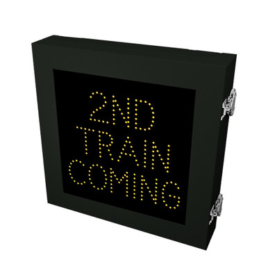 TCL Direct-view LED Sign "2nd Train Coming" - Pre-Emptive Warning Rail ...