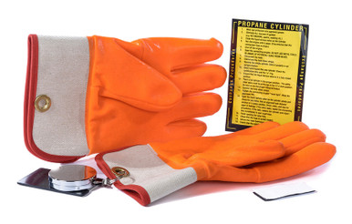 Propane Gloves with Retractable Clip - Forklift Safety | TAPCO