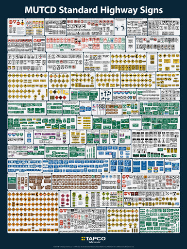 MUTCD Sign Poster - TAPCO Gear | TAPCO