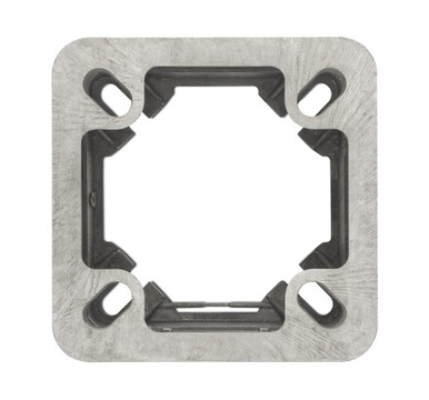 Square Aluminum Breakaway Transformer Base - Post & Pole Hardware | TAPCO