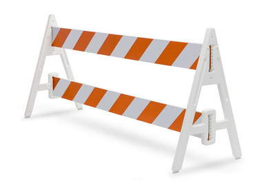 Plasticade® A-Frame Barricade Sets - Special Event Parking & Crowd ...