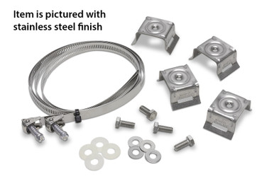 Threaded Strapping Bracket Sets - Sign Mounting Brackets | TAPCO