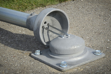 Heavy Duty Indestructable Spring Based Sign Post - Spring Post Bases ...