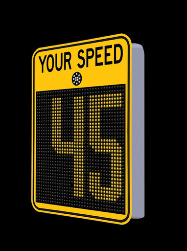 SafePace® EV 18FM Full Matrix Radar Feedback Sign - Full Matrix Radar ...