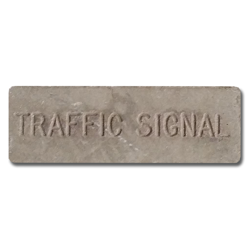 MB GA STK TRAFFIC SIGNAL Name Plate - TRAFFIC SIGNAL