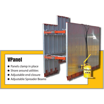 VPanel Trench Shoring System