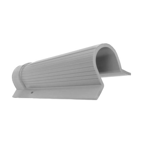 3" x 10' Flanged Plastic U-Guard - ELM PE3UG at GUS