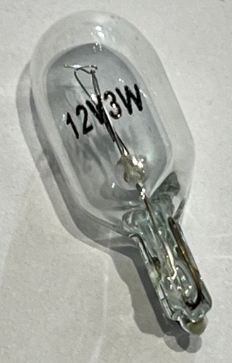 LIGHT BULB - 3 Watt 12 Volt