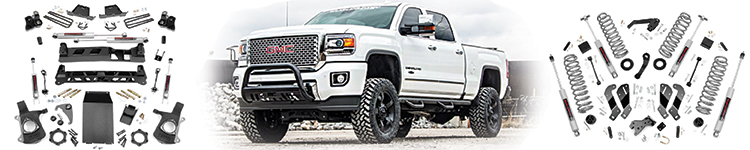 Trust in the suspension lift kits from National Tire & Wheel!