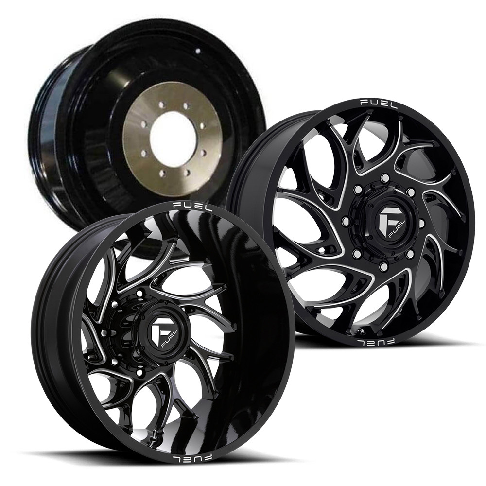 22" D741 Runner Dually Kit - Fuel Off-Road - National Tire & Wheel ...