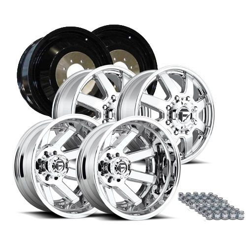 20" D536 Chrome Maverick Dually Kit - Fuel Off-Road - NTWOnline ...