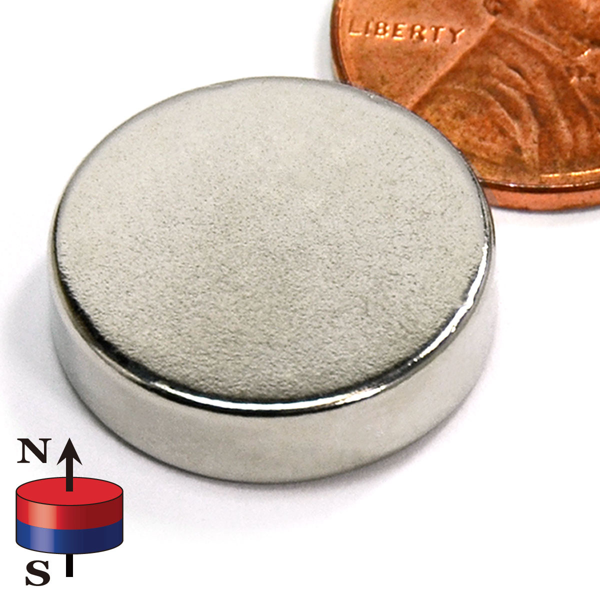 N45 Neodymium Magnet Dia 3/4x2/10" Rare Earth Disc Magnet