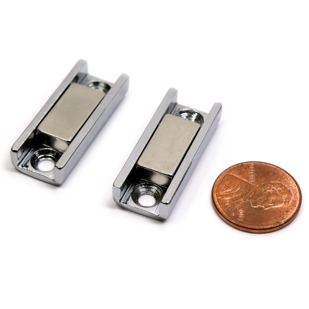 Neodymium Channel Magnet 1.25 x1/2x1/4" Magnetic Door Latches