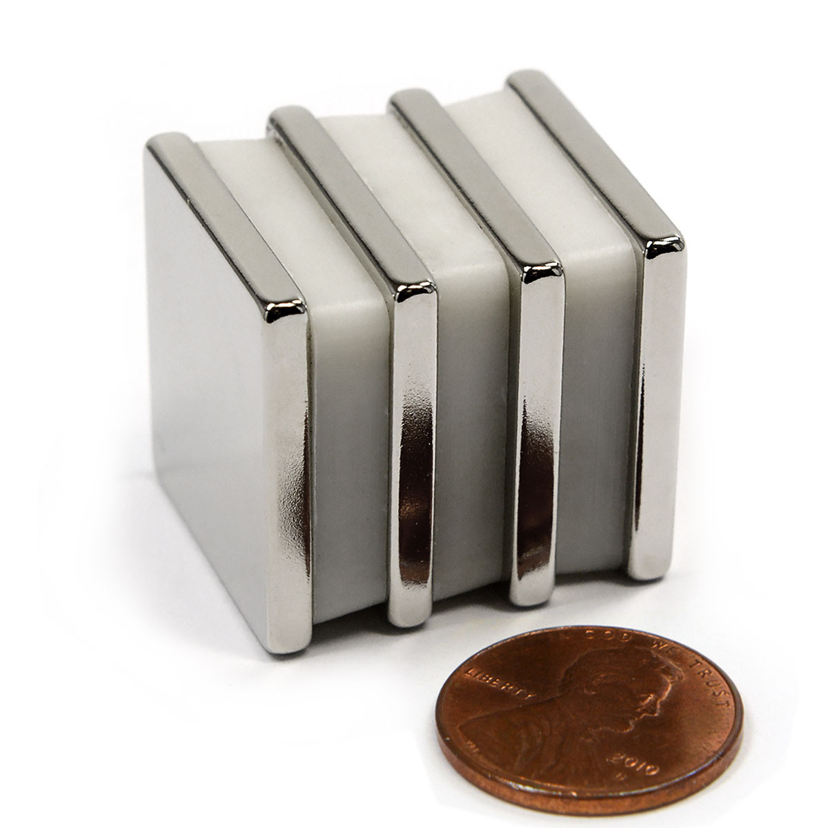 N52 Block Magnet 1x1x1/8" | Neodymium Magnets