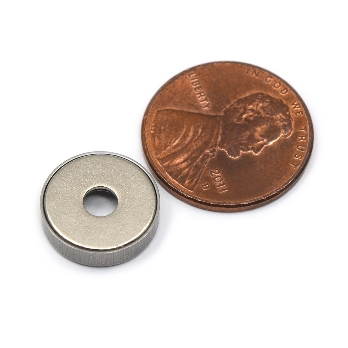 N52 Disc Magnet 1/2x1/8 Neodymium Magnet | Stainless Steel Covered Magnets