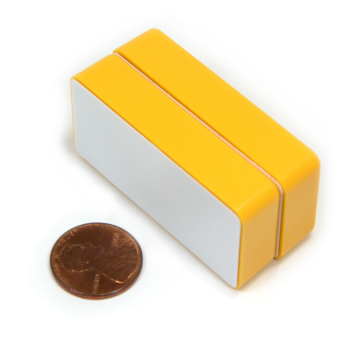 30 Piece Yellow Domino Magnets for whiteboards DOM-YEL-30